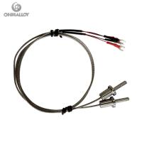 China 0.2mm K Type PT100 Temperature Sensor 2 Wire for sale