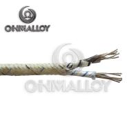 China AWG 20 Type K Thermocouple Wire With Steel Braided Shield / Fiberglass Insulation for sale