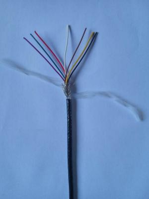 China Type RTD 7 X 24 AWG Thermocouple Cable PTFE Jacket With Stainless Steel Shield for sale