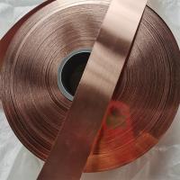 China ASTM B152 Pure Copper Foil C10200 C10100 Oxygen Free Copper Strip TU1 for sale
