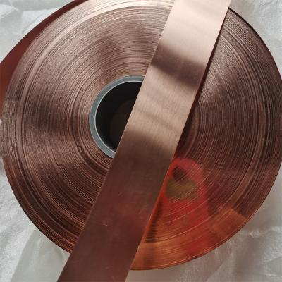 China ASTM B152 Pure Copper Foil C10200 C10100 Oxygen Free Copper Strip TU1 for sale