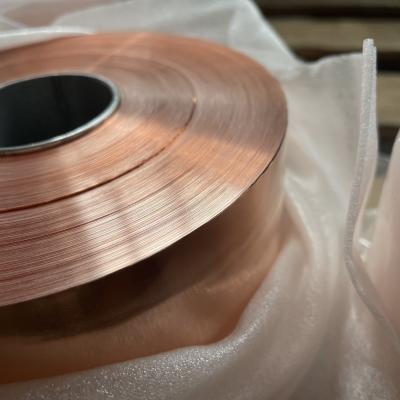 China 0.2 X 305mm C1100 C19400 99.9% Pure Copper Tape For Switches And Relays for sale