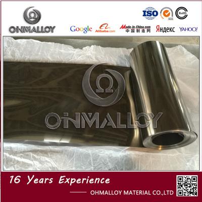 China Silvery Color Titanium Foil TA1 Size 0.06mm X 200mm Bright Surface 4.51 Density for sale
