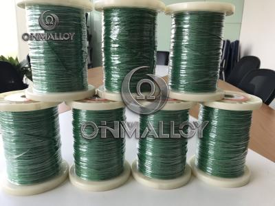 China GB/T Standard Color Alumel Thermocouple Alloy Cable 500 Degree Fiberglass Insulation for sale