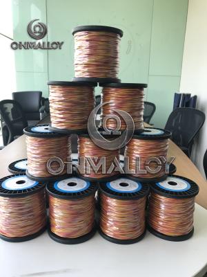 China Type K Thermocouple Cable KP KN Thermocouple Wire Electrical Resistivity 0.294 µΩ M for sale
