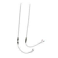 China Mineral Insulated K Type Thermocouple With 2 Contacts Connector SS304 Sheath Extension Cable for sale