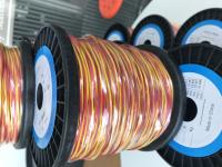China 0.81mm * 2 Type K Thermocouple Compensasion Cable With Fiberglass Jacket for sale