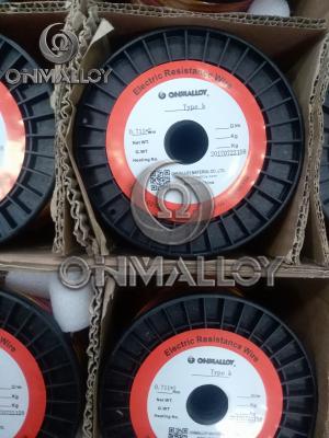 China 0.81mm Type K Thermocouple Cable With Double Fiberglass Insulated 600 Degree for sale