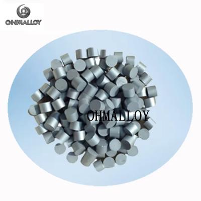 China D15*10mm Rare Earth Elements Rhenium Cubes 99.9% Purity Rhenium Granules for sale