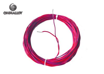 China Fiberglass Insulation Thermocouple Cable  Multi Strands Silicone Rubber Jacket for sale