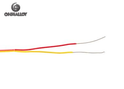 China Ultra Thin k type Thermocouple Cable Insulated AWG 29 Flexible with PVC Coated for sale