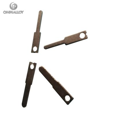 China KP/KN Pin Type K Thermocouple Connector Chromel Alumel Contact Pins for sale