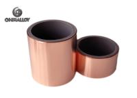 China Ohmalloy CuNi2 Flexible Pure Nickel Strip For Radiator 0.1mm Thickness for sale