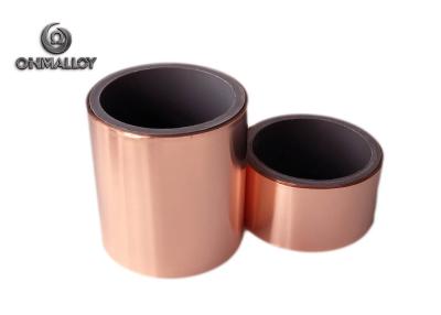 China Ohmalloy CuNi2 Flexible Pure Nickel Strip For Radiator 0.1mm Thickness for sale