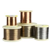 China CuNi10 / Alloy90 Heat Resistant Copper Alloys Wire For Electric Blankets for sale