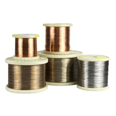 China CuNi10 / Alloy90 Heat Resistant Copper Alloys Wire For Electric Blankets for sale