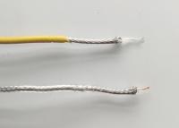 China Customized PFA Insulated Heating Cable With Inner Shielding / Copper Nickel Wire for sale