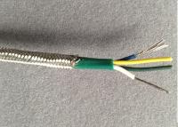 China PT100 Rtd Thermocouple Cable With Stainless Steel / FEP Kapton Cable ANSI IEC for sale