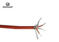 China Silicon Rubber Insulated NiCr-NiSi Type K Compensating Wire 0.12-1.5mm Diameter for sale
