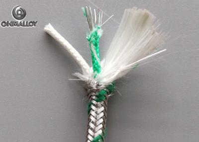 China Thermocouple Compensation Cable Type K Instrumentation Cable PTFE Fiberglass Insulated SS310 Sheath 200M/Roll for sale