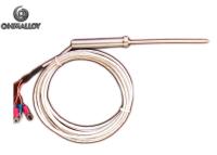 China Mineral Insulated Duplex Thermocouple Cable Compensation Cable Type K J T S PT100 Seamless Tube Sheath for sale