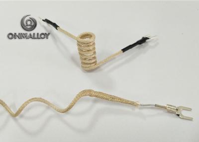 China Low Temperature PTFE Fiberglass Insulated Wire 0.5mm OCr25Al5 Conductor For Relay for sale