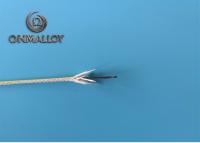 China Stranded Heating Thermal Insulated Wire 0.3mmX7 NiCr8020 Wire With Fiberglass Insulation for sale