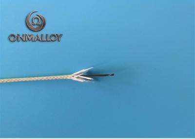 China Stranded Heating Thermal Insulated Wire 0.3mmX7 NiCr8020 Wire With Fiberglass Insulation for sale