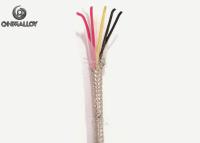 China RTD PT100 Nickel Pleated Copper Extension Cable PFA Insulated SUS Sheath 6 Cores 2 Pairs for sale