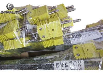 China Mineral Insulated Thermocouple Extension Wire With Plug Class 1 IEC ANSI High Temperature for sale