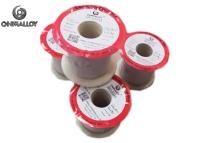 China Coated Ultra Thin Wire CuNi44 Constantan 0.03mm Enameled 200 Degree Celsius 696 Ohm / Meter for sale