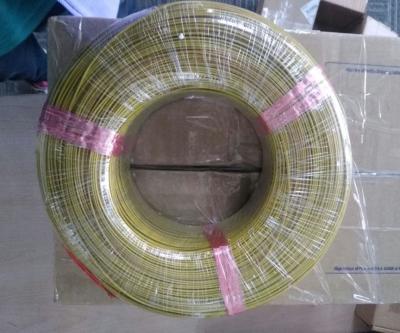 China 0.51mm * 2 Type K Thermocouple Cable PVC Coated Thin Wire With Solid Conductor for sale
