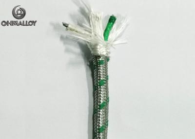 China Type K Thermocouple Extension Cable Fiberglass Insulation 49KG/KM Weight for sale