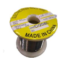 China Ni80Cr20 Nichrome Alloy 0.6mm Swg 33 34 35 Heat Resistant Wire For Chip Resistor for sale