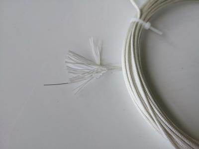 China Good Stability Nichrome Alloy Nichrome Heating Wire 0.3mm With Fiberglass Insulation for sale
