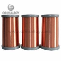 China Polyester Coated CuNi44Mn1 Cuprothal 294 Resistance Wire 0.04mm For Precision Resistance Element for sale