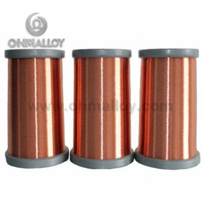 China Polyester Coated CuNi44Mn1 Cuprothal 294 Resistance Wire 0.04mm For Precision Resistance Element for sale