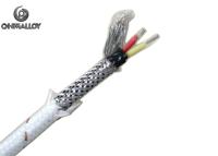 China Type K Thermocouple Cable PFA Fiberglass Cable Stainless Steel 304 Sheath for sale