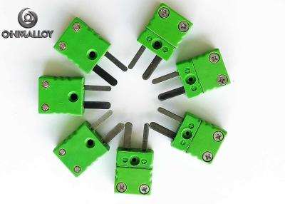 China Miniature Thermocouple Type K Connector Plug IEC Chromel Alumel Tab High Accuracy for sale