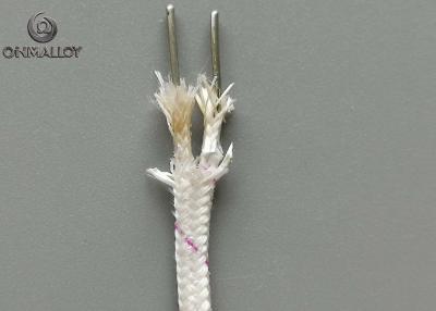 China Vitreous Silica Thermocouple Type N NiCrSi NiSiMg 800℃ High Temperature Cable for sale