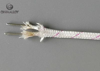 China 1000℃ KX-VS-VS-0.81 Vitreous Silica Insulated Thermocouple Cable Type K Wire for sale