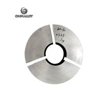 China Ribbon Shape Nichrome Alloy Annealing Ni80Cr20 Flat Wire For Heating System for sale