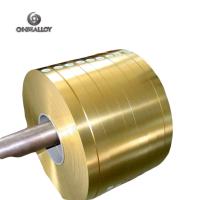China 0.2mm*100mm Brass Strip CuZn37 Strip H63/H65 EN1652 R480 For Button Or Zip for sale