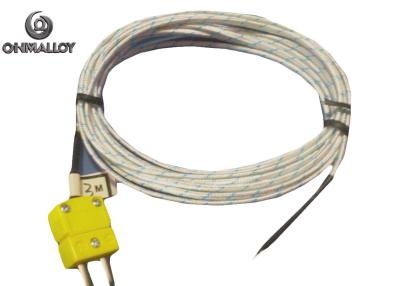 China Industrial Grade 316L Stainless Steel Overbraided Mineral Insulated Thermocouple for sale