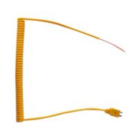 China ANSI Coiled Type K Thermocouple Cable With PVC Insulation for sale
