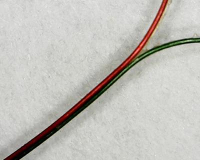China 44AWG T Type Medical Constantan Thermocouple Wire Polyesterimide Coated for sale