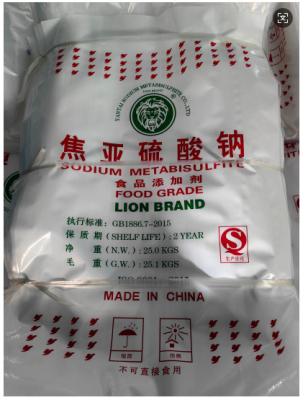 China Sodium Metabisulfite Food Grade for sale
