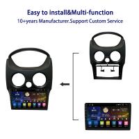 China Universal 9 Inch Car Android DVD Player Frame Navigation Panel for CHEVROLET Spark Matiz 10-17 with Wiring Harness for sale