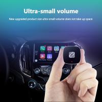 China 2in1 Mini Wireless Adapter Android Auto Wilress Carplay Support Steering Wheel Control for sale