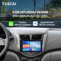 China 2011-2016 HYUNDAI VERNA Cars Head Unit Black Automotive Head Unit for sale